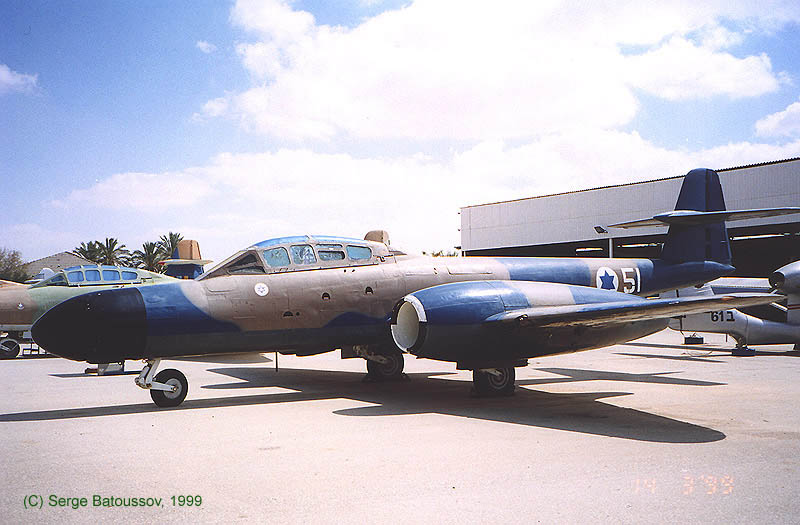 IAF Museum. Gloster Meteor