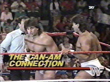 Tom Zenk - The Can-Am Connection - Tag Team Championship Bopund