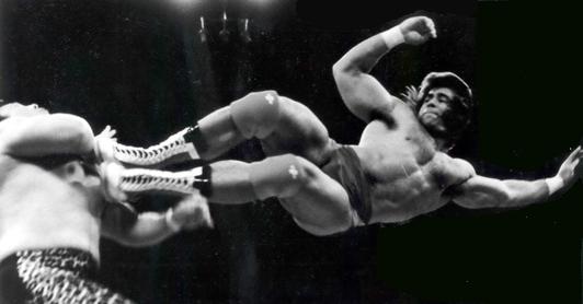 Tom Zenk in All Japan Pro Wreslting, 1989