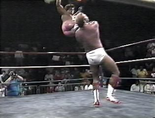 Tom Zenk wins the WCW TV Title