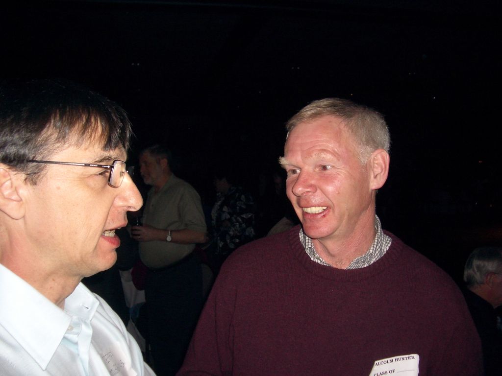 Jeff Stubbins, Malcolm Hunter