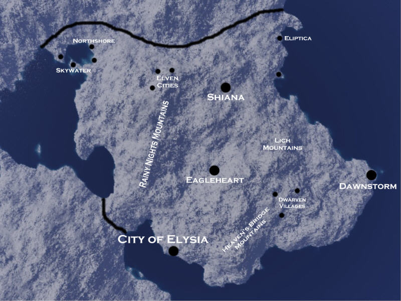 The Realms of Elysia - World Maps