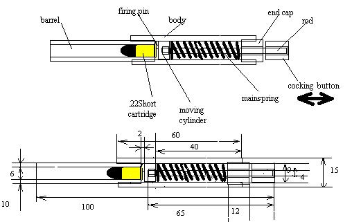 22 Caliber Pen Gun Plans