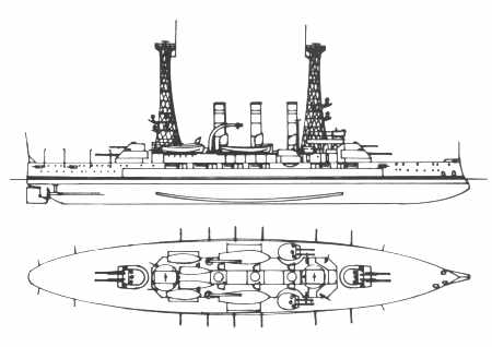 USS Virginia BB-13, Battleship Development