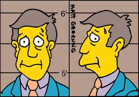 100 percent Simpsons - Mug Shots Index - by West33