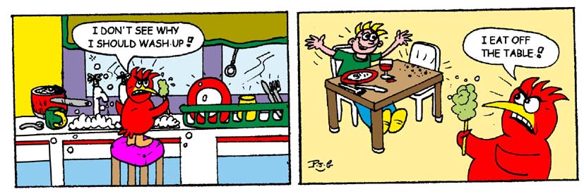 My Newest cartoon comic strip BILLY BIRD website.....Check it out!