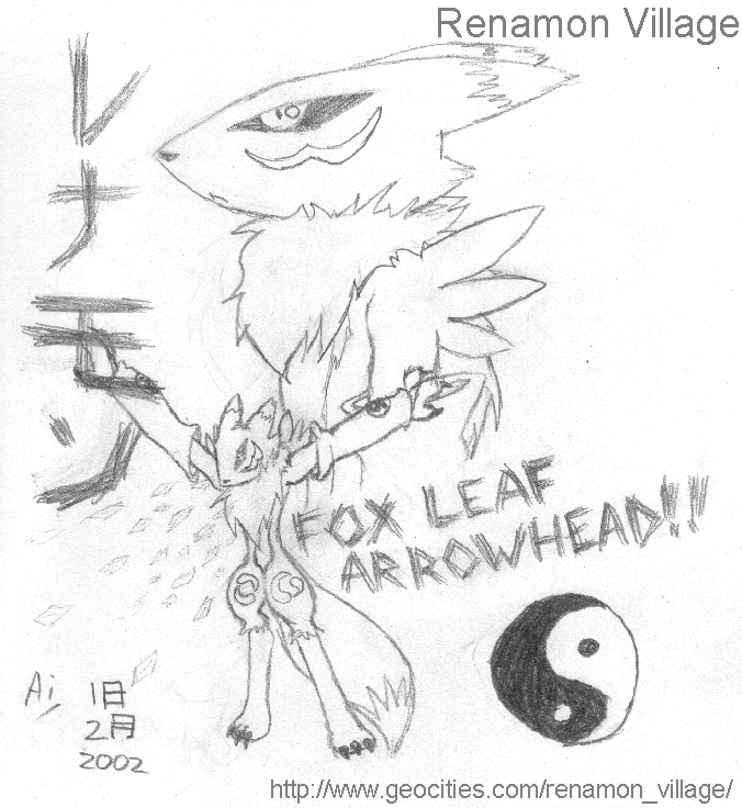 Renamon Village Fan Art
