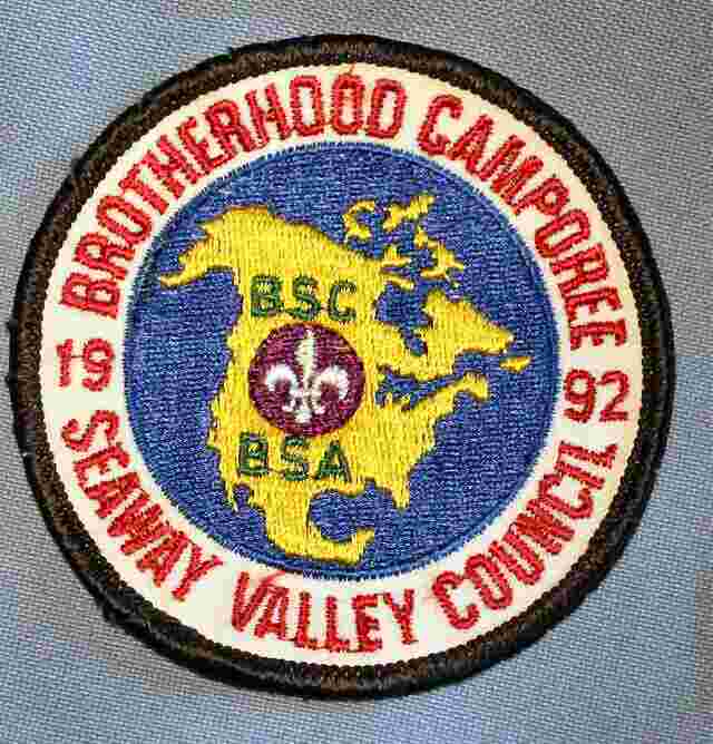 World Brotherhood Camporee Official Flag Patches (Badges)