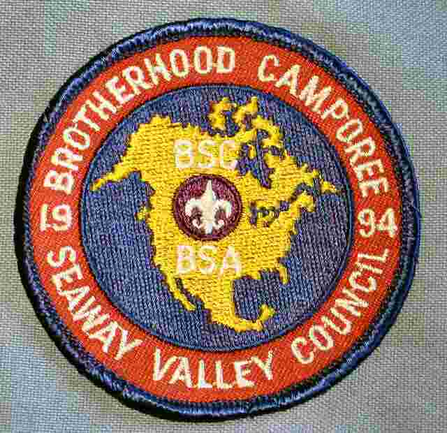 World Brotherhood Camporee Official Flag Patches (Badges)