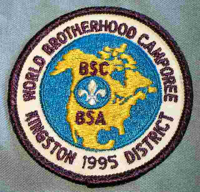 World Brotherhood Camporee Official Flag Patches (Badges)