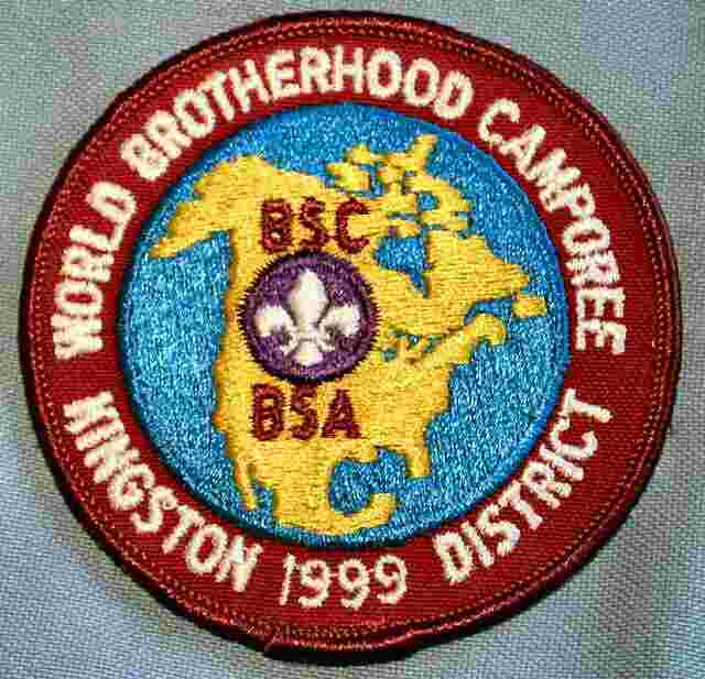 World Brotherhood Camporee Official Flag Patches (Badges)