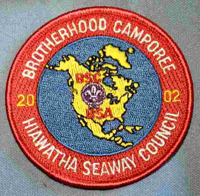 World Brotherhood Camporee Official Flag Patches (Badges)