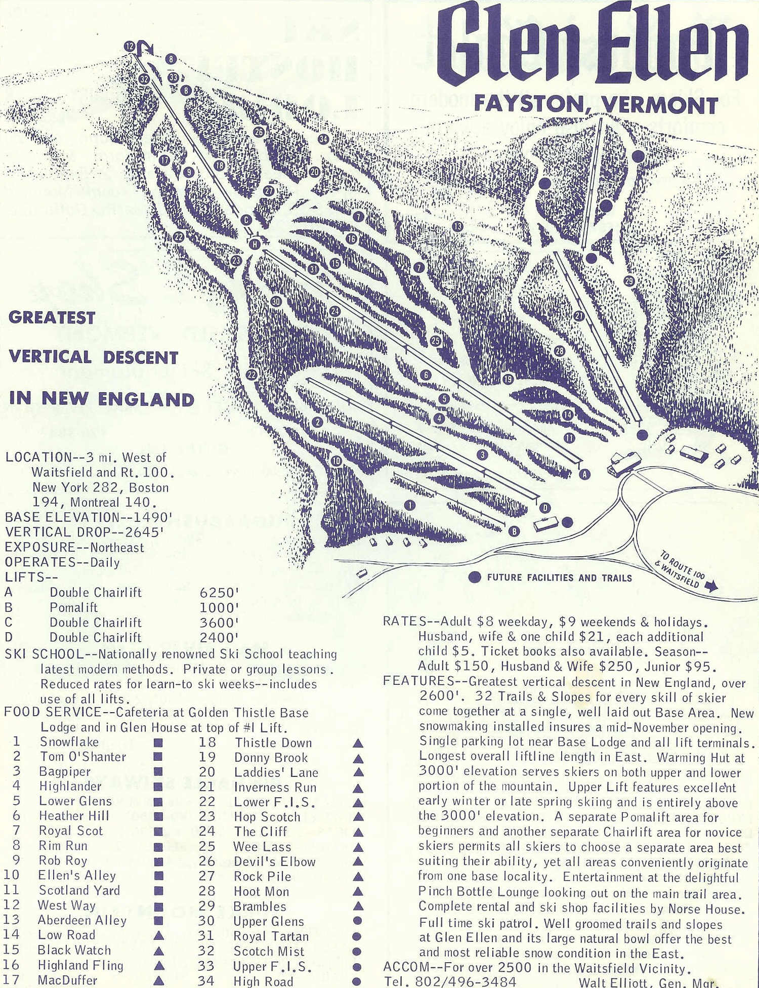 Old Mt. Ellen Maps