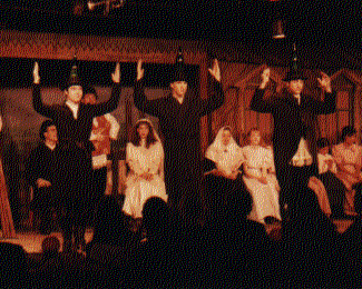 The Bottle Dance from "Fiddler on the Roof". Yes, the bottleswere ...