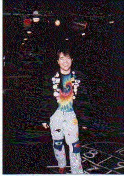 Judas in "Godspell"