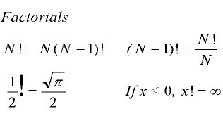 Factorials