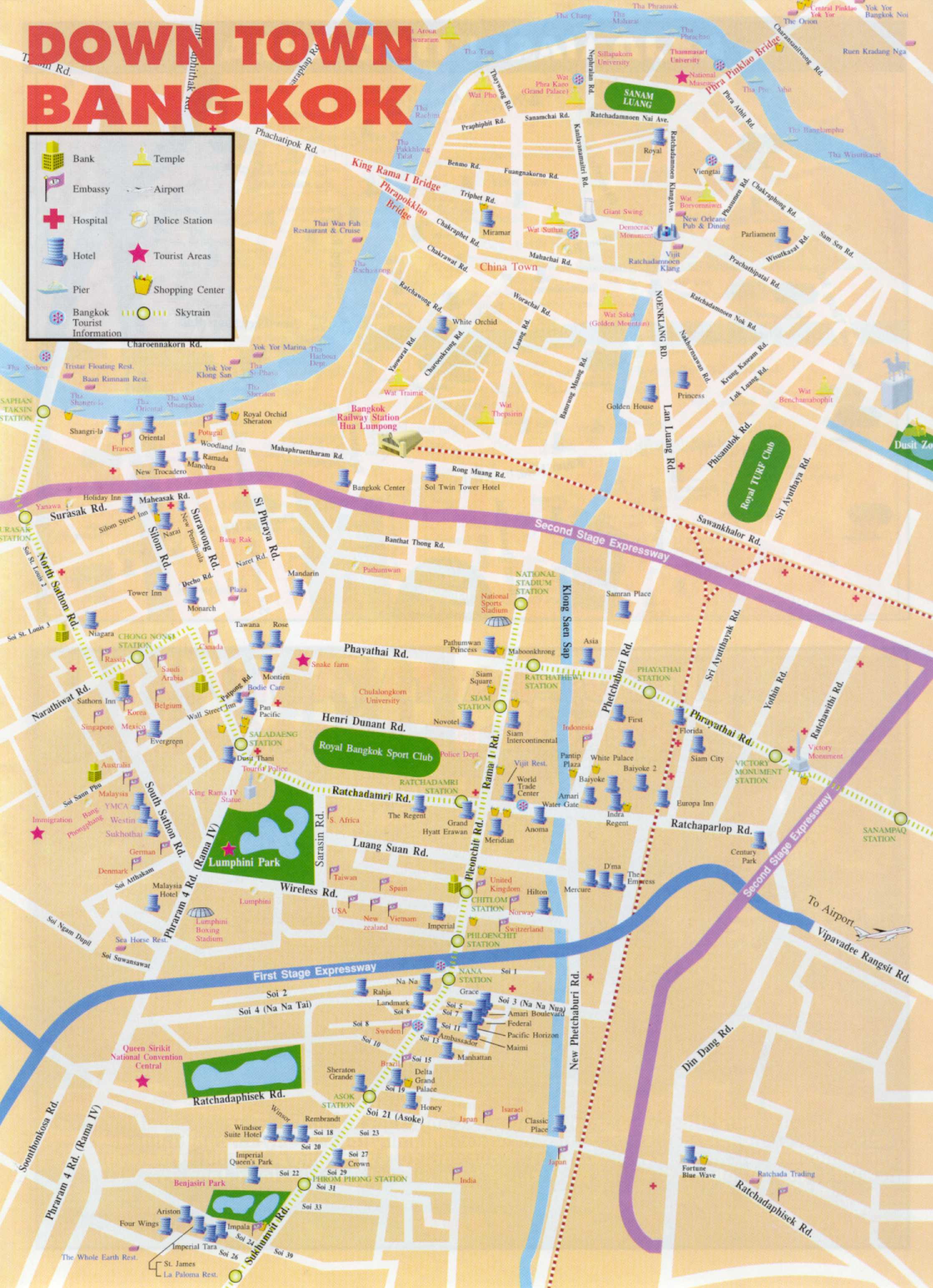 Bangkok Maps